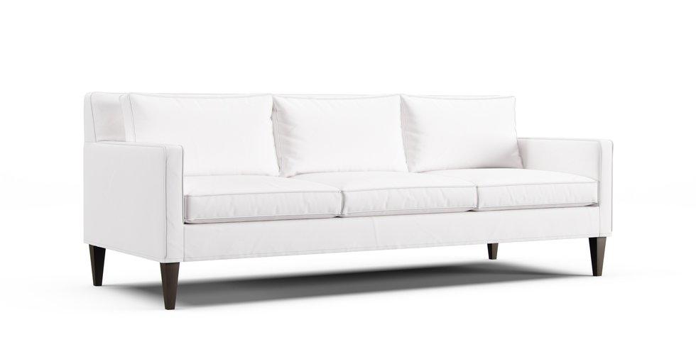 Crate and Barrel Rochelle Midcentury Sofa Slipcover | Comfort Works