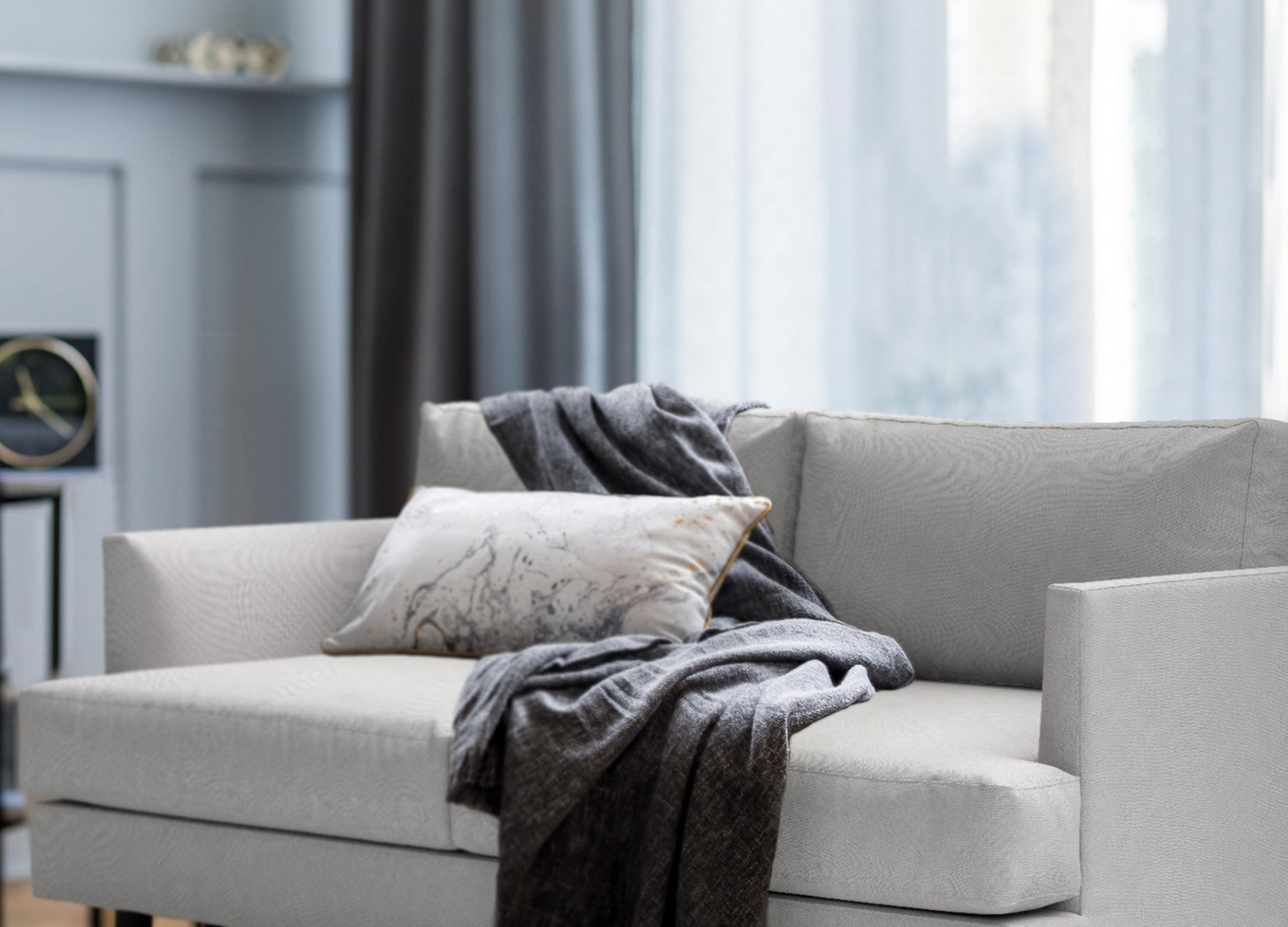 Highly durable and machine-washable couch covers for everyday use ...