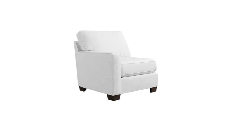 Pottery Barn Buchanan Square Arm Left/Right Armchair Slipcover ...
