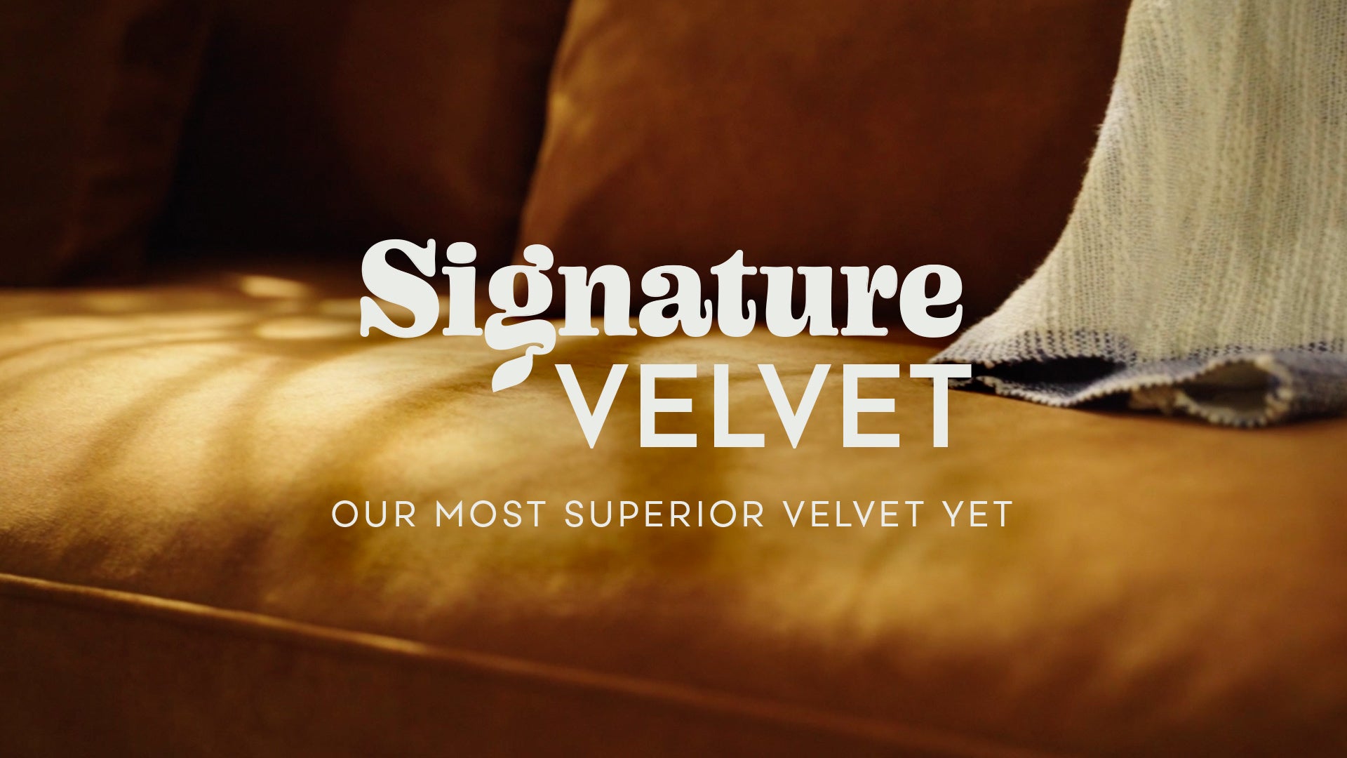 Signature Velvet sofa covers | Comfort Works